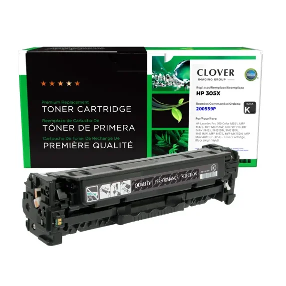 Remanufactured Clover Imaging High Yield Black Toner Cartridge ...