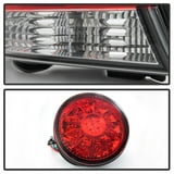 Spyder 01-03 Lexus IS300 LED Tail Lights - Red Clear ALT-YD-LIS300-LED ...