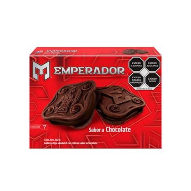 Pack de 12 Galletas Gamesa Emperador Chocolate de 382g Gamesa 382g ...