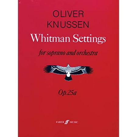 Whitman Settings: Score (Faber Edition) | Walmart Canada
