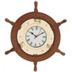 Nagina International Nautical Time Tide Clock On Premium Wooden Base ...