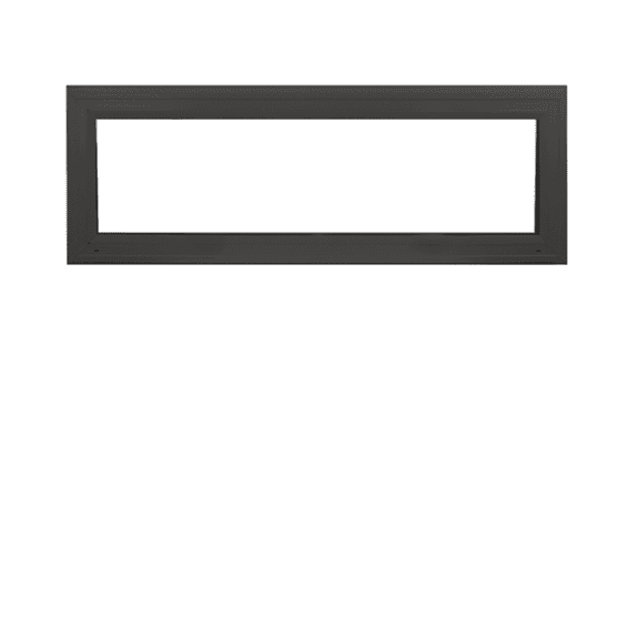 60"x12" Double Pane White Vinyl Transom Window Low-E Glass, Argon Gas ...