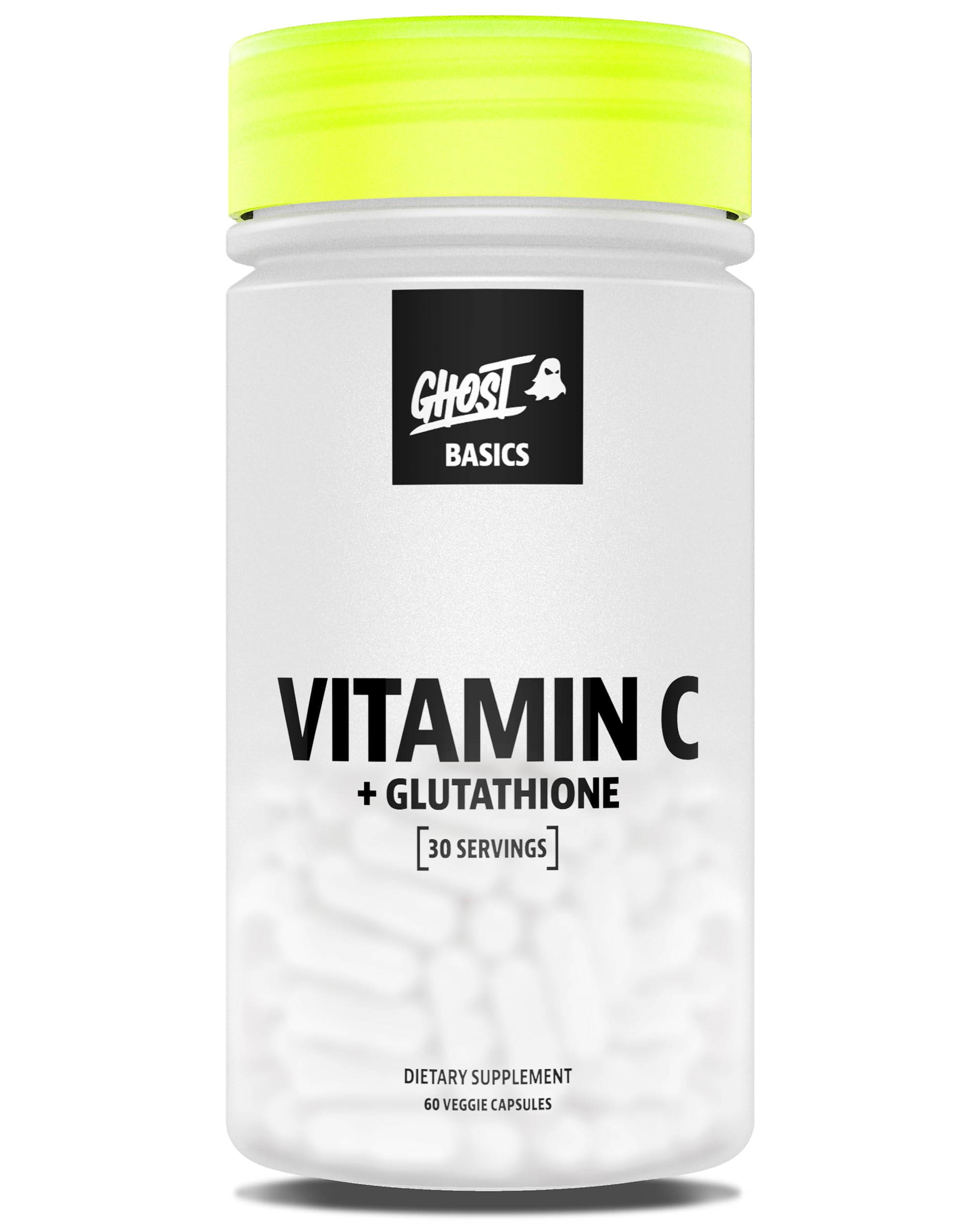 Suplemento GHOST Basics de vitamina C y glutatión 60 cápsulas | Walmart ...