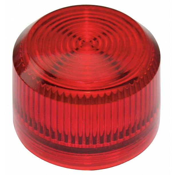 Eaton Pilot Light Lens,30mm,Red,Plastic 10250TC1N - Walmart.com