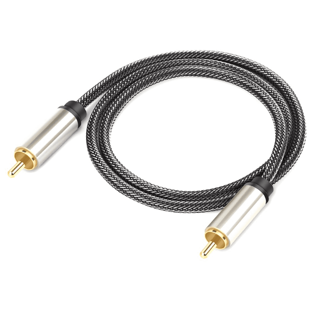 AceMonster Coaxial Digital Audio Cable, [Gold-Plated & Braided ...
