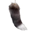 SmartBy Faux Raccoon Tail Keychain Soft Artificial Fur Tail Pendant ...