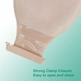 SUCONBE 25pcs Ostomy Bag with Clamp Closure, Colostomy Supplies, One ...