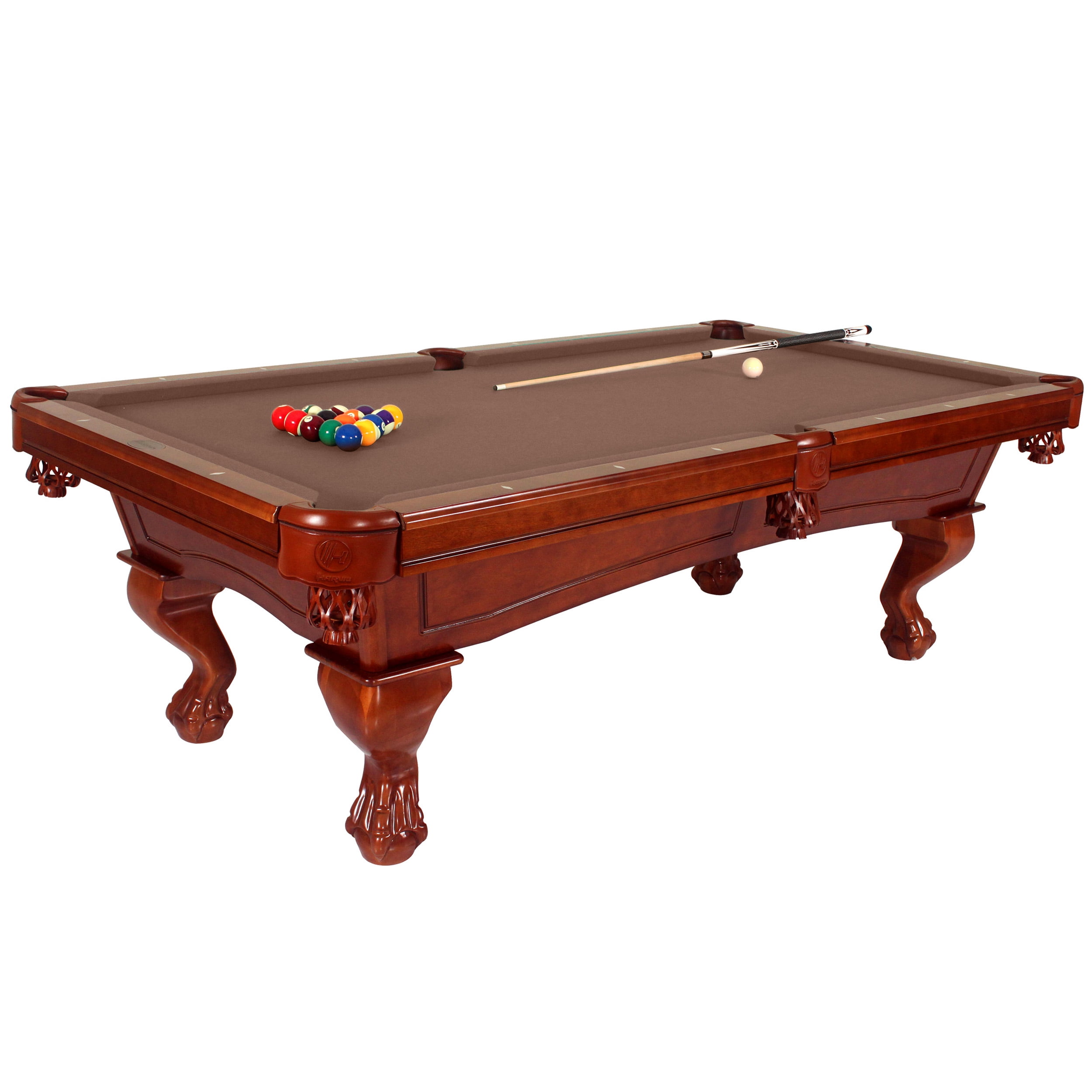 Harvil Bellagio Slate Pool Table 8-Foot with Camel Felt. Includes On ...
