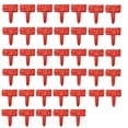 40PCS Imitation Stone Garden Fence, Insert Type Stone Look Garden Fence ...