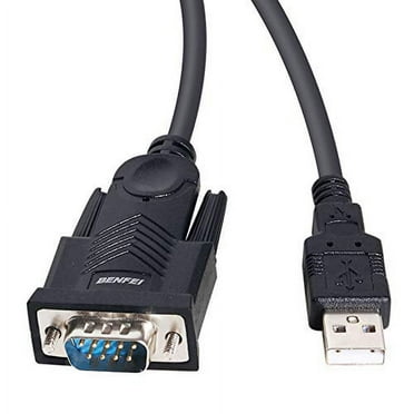 StarTech.com ICUSB232SM3 USB to Serial Adapter - Prolific PL-2303 - 3 ft / 1m - DB9 (9-pin ...