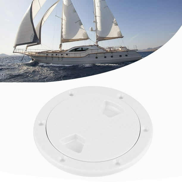Round Boat Inspection Hatch, O-ring Boat Hatch Cover 4in ABS Inspection ...