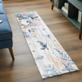 Area Rug 2x6ft Fall Pumpkin Ocean Theme Area Rugs Washable Low Pile ...