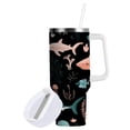 30 oz Tumbler With Handle Stainless Steel Insulated Tumbler With Lid ...
