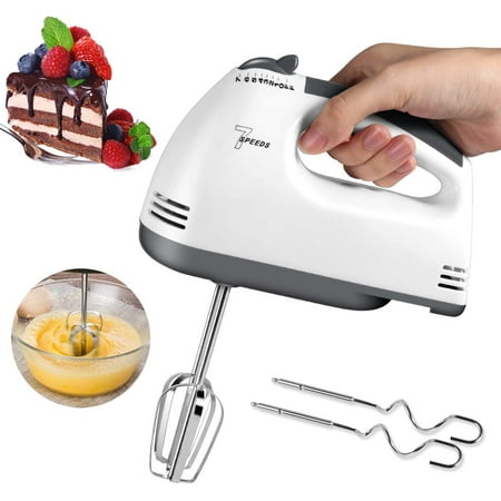 Hand Mixer Electric Whisk,7-Speed with Turbo Handheld Kitchen Mixer ...