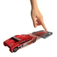 Flat 2 Fast Red Card Racer Toy with Launcher for Fast Transforming Race ...