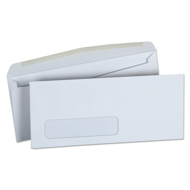 Universal Window Business Envelope, #10, 4 1/8 x 9 1/2, 250/Box ...