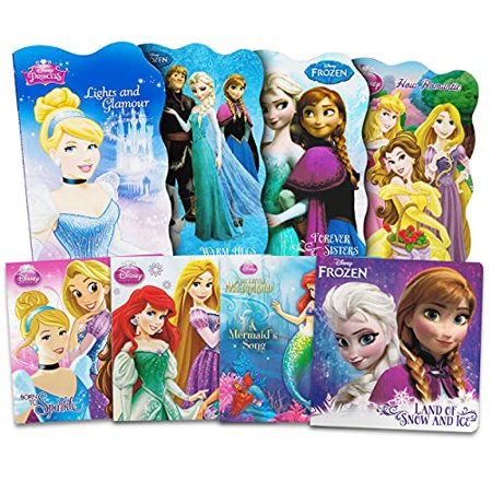 Disney Princess Board Books Super Set ~ 7 Pack Disney Princess and ...