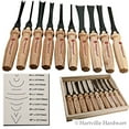 Flexcut - MC100 - Ten Piece Deluxe Mallet Set - Wood Carving Tool Set ...