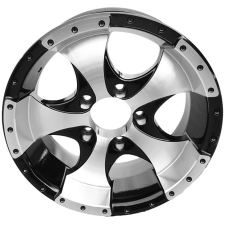 15" Inch Ion Trailer 136 15x6 5x114.3(5x4.5") +0mm Black Wheel Rim ...