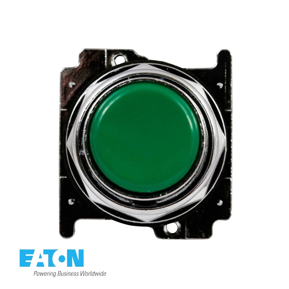 10250T113 Eaton Heavy Duty Long Push Button Operator Green, 30mm ...