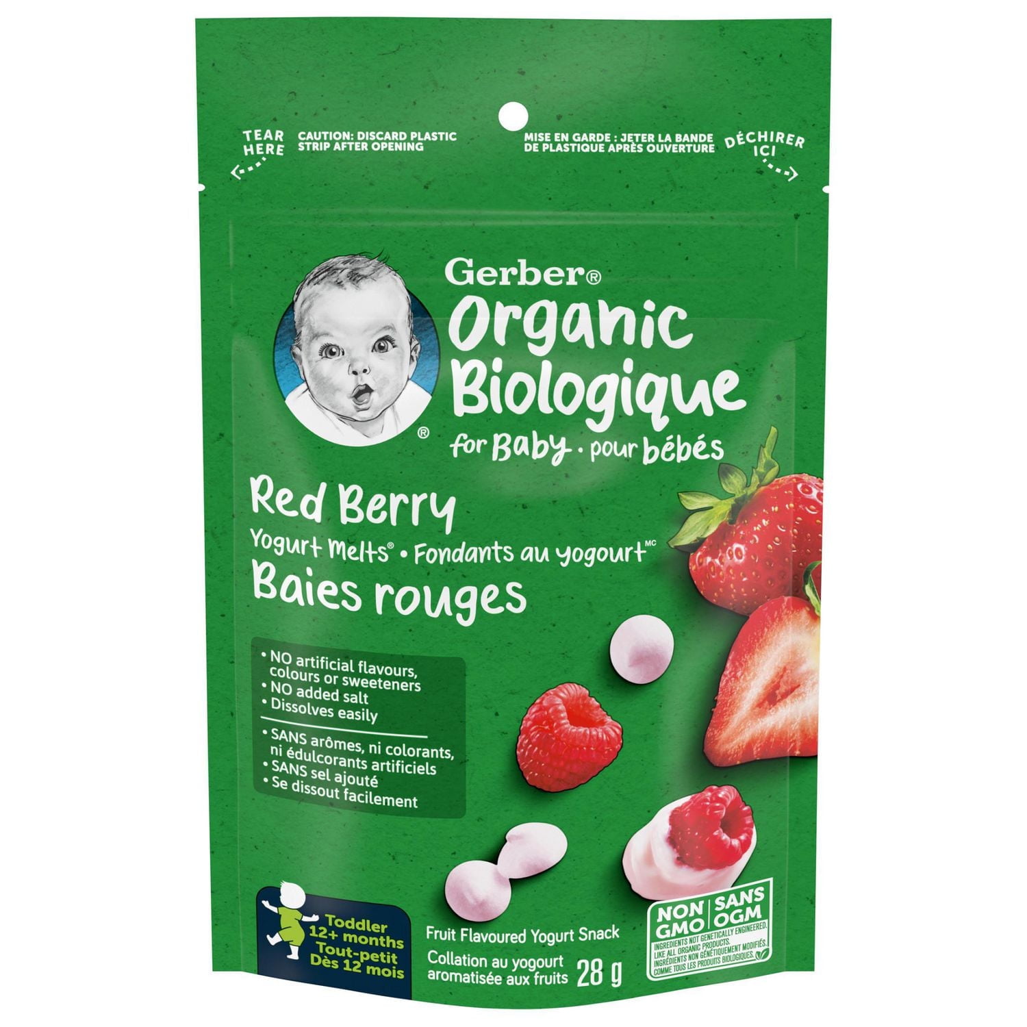 Click here for Gerber Organic Yogurt Melts Red Berry Toddler Snac... prices