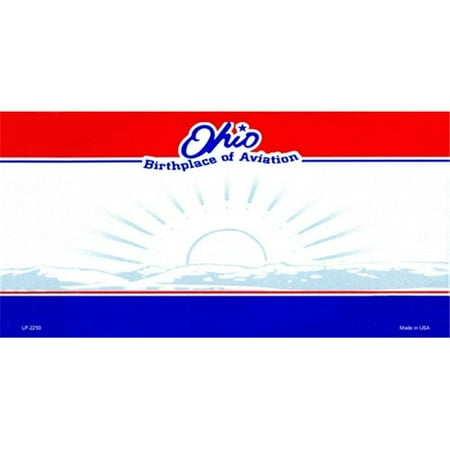 LP-2250 Ohio State Background Blanks Flat- Automotive License Plates ...