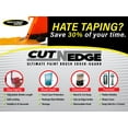 Cut-N-Edge PRO Tool: Ultimate 2" Brush Edger with Precision Control and Paint Can Hook - Walmart.com