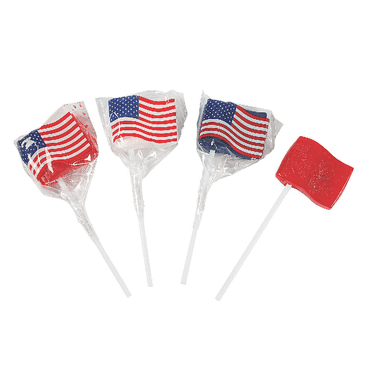 Topps Ring Pop Limited Edition Red White and Blue Lollipops, 32 Count ...