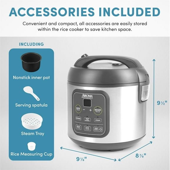 Midea 6-Cup Uncooked Rice Cooker, 360° Induction Heating Technology ...