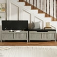 39.4-Inch Storage Bench with Cushion, Flip-Top Entryway Bench with 2 ...