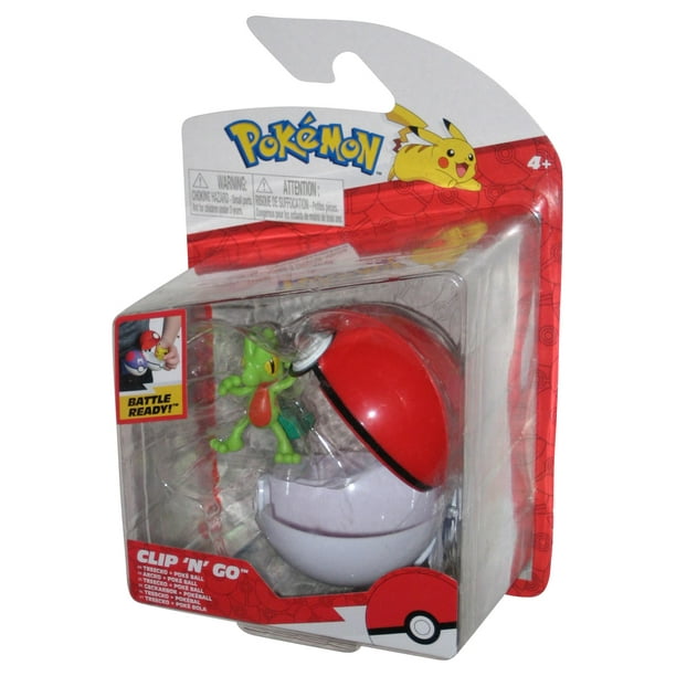 Pokemon Clip 'N' Go Treecko (2022) Jazwares Poke Ball Toy Figure ...