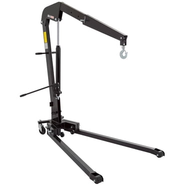 BENTISM 2T Folding Engine Crane Engine Hoist with Level 4400 lbs/2 ton ...