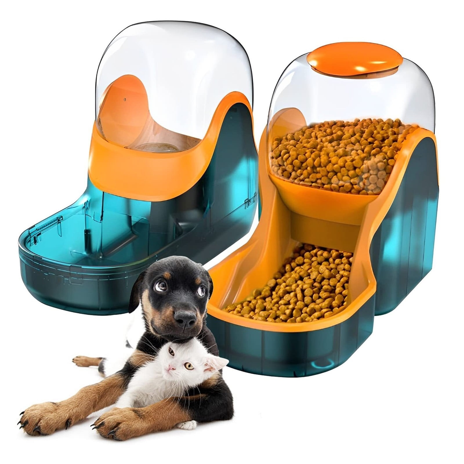 Dispensador agua perro, 2 comedero y regador para Mascotas | Walmart en ...