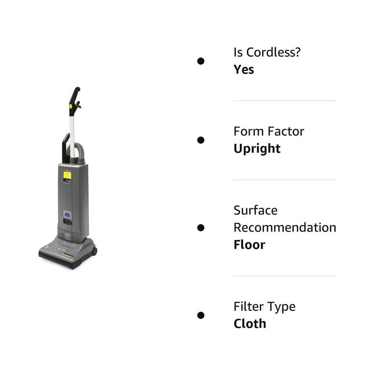 Karcher Windsor Sensor S Upright Vacuum 12 And 15 Single, 48% OFF