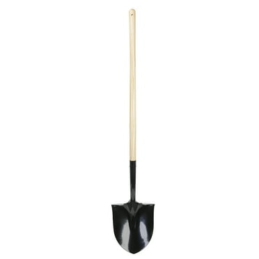 Expert Gardener 43" Hardwood Handle Round Point Shovel - Walmart.com