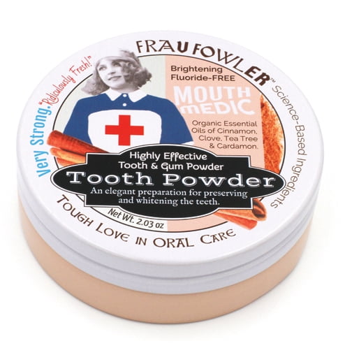 Frau Fowler Mouth Medic Tooth & Gum Powder - Walmart.com