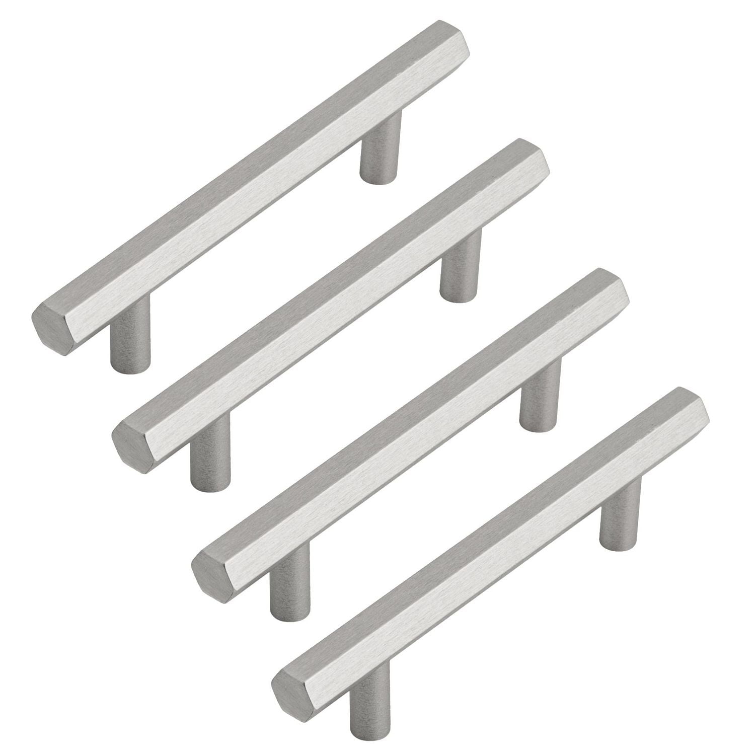 Click here for F-Columbia Frame Era Hexagon Pull 4-Pack Brushed N... prices