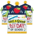 Big Dot of Happiness First Day of School - Treat Box Party Favors ...