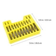 BESTYASH 150pcs HighSpeed Steel Drill Bit Set in Plastic Storage Case ...