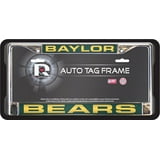 Baylor Bears Chrome Metal Laser Cut License Plate Frame - Walmart.com