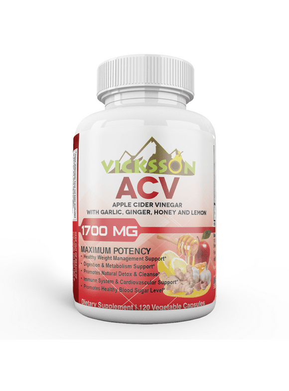 Apple Cider Vinegar Pills in Superfoods - Walmart.com