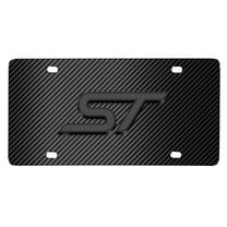 iPick Image Official Licensed Ford Platinum 3D Dark Gray Logo on Black ...