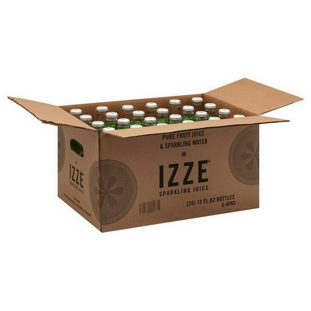 (Price/Case)Izze 00307 Izze Sparkling Juice Apple 48 Fluid Ounce 4 Pack ...