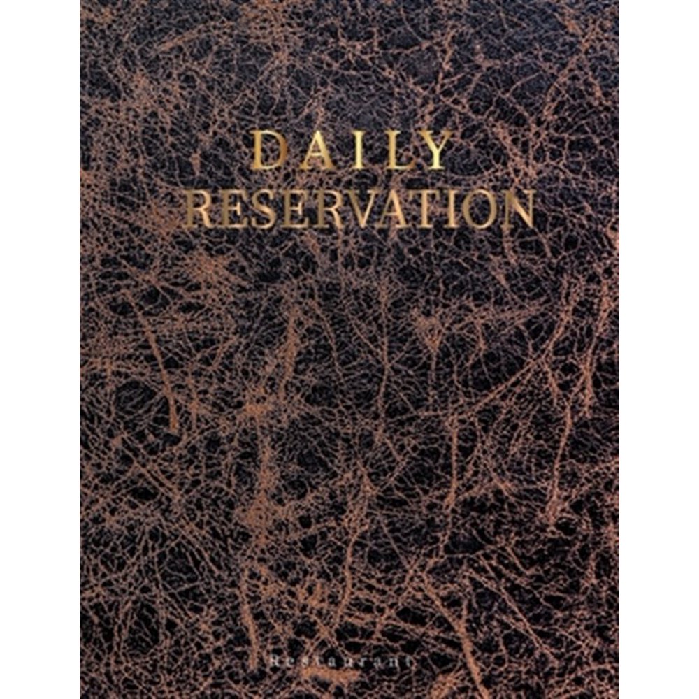 Daily Restaurant Reservation: for Restaurant Customer record tracking ...