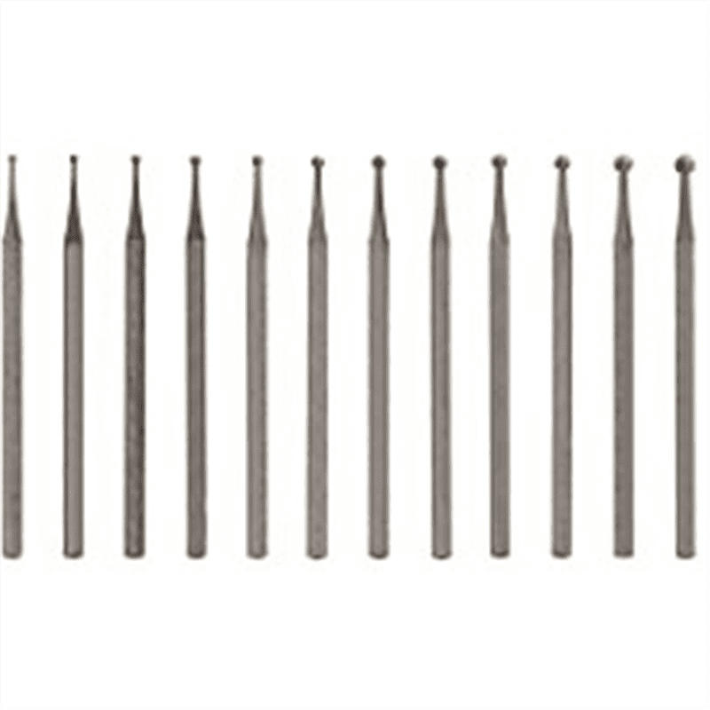 Deluxe Burs, Small Round Assortment, 12 Pieces - Walmart.com