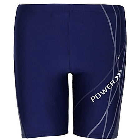 Mens Square Leg Jammer Swimsuit Swim Trunks Brief Sports Surf Board ...