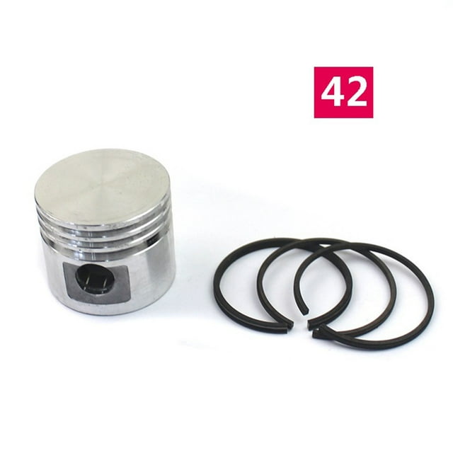 Air Compressor Piston+Piston Rings Parts Air Pump Accessories 42/47/48 ...