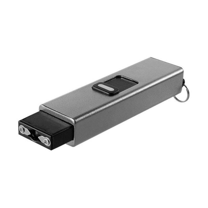 Mini Taser Chicharra Defensa Personal Llavero Lampara Plateado /e ...