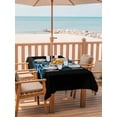 54x80 Inch Outdoor Tablecloth with Umbrella Hole Zipper Rectangle ...