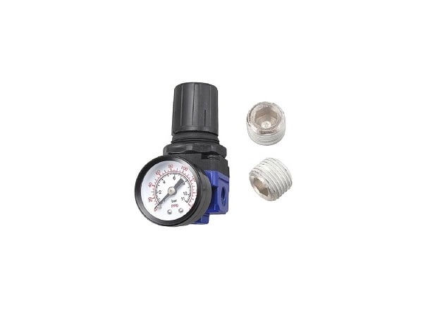Kobalt Mini Air Regulator With Gauge, Blue (Item # 221026 Model # SGY ...